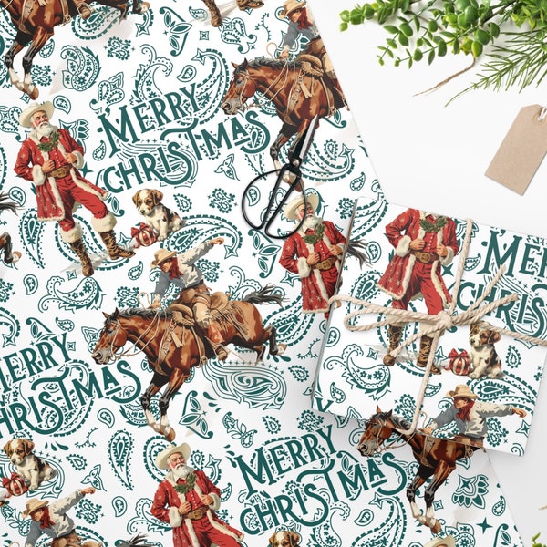Western Wrapping Paper - Etsy