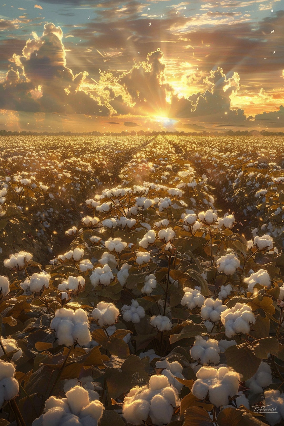 African American Art | Cotton Plantation Art | Black History Month ...
