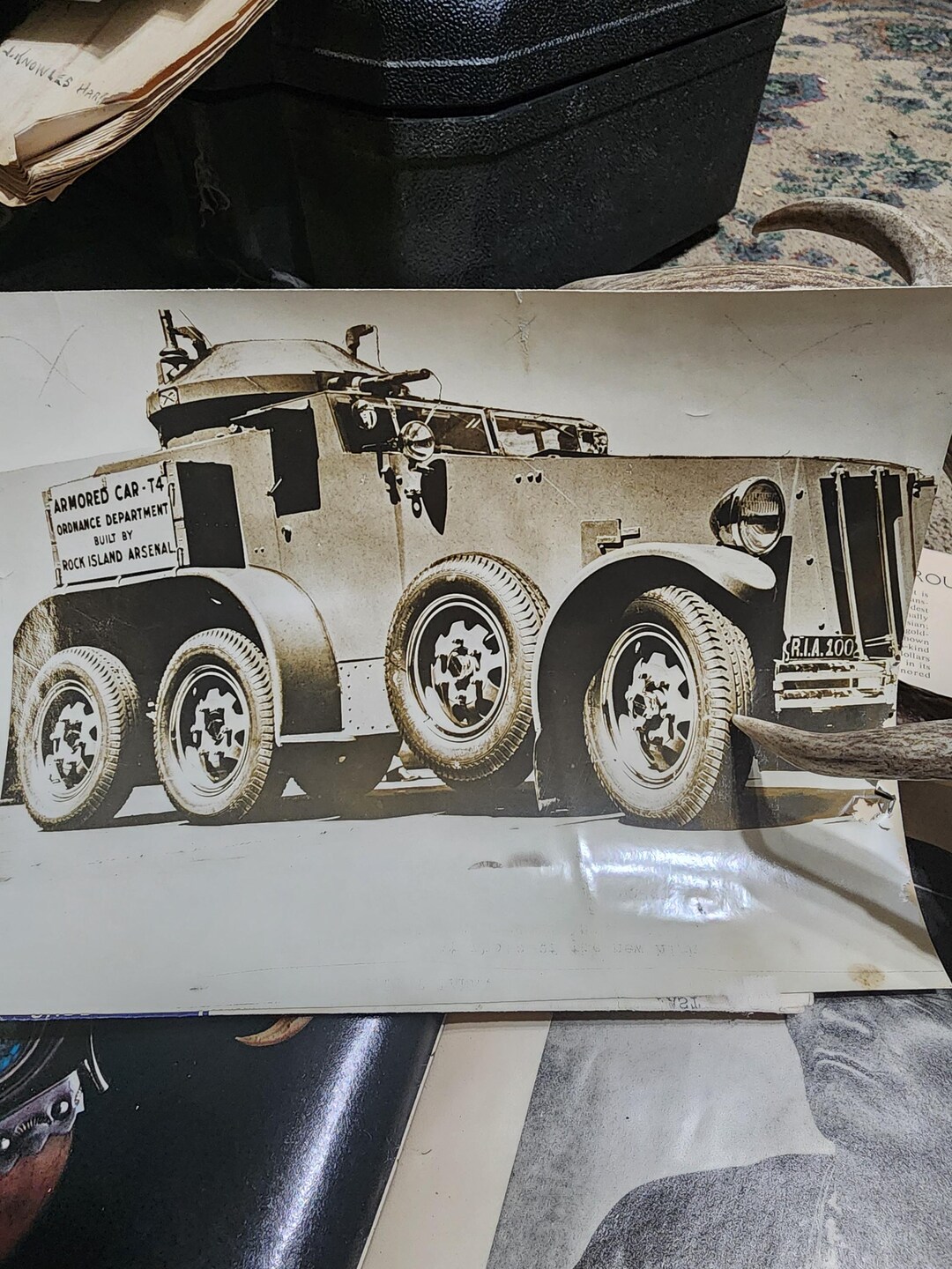 Antique Armored Car Photo, US Army, Underwood & Underwood - Etsy