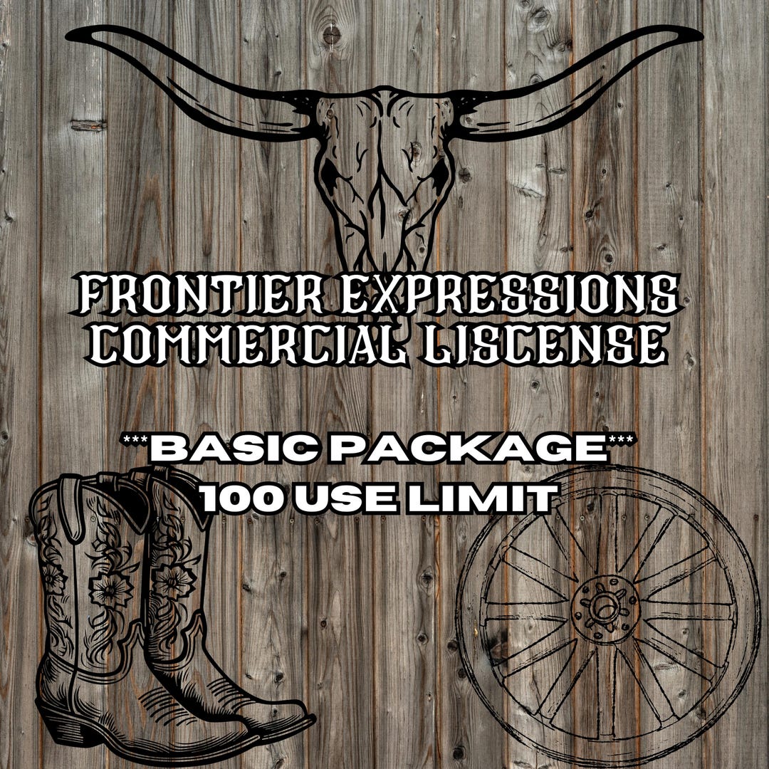 Commercial Use License | Basic Package, 100 Uses (digital Download) - Etsy