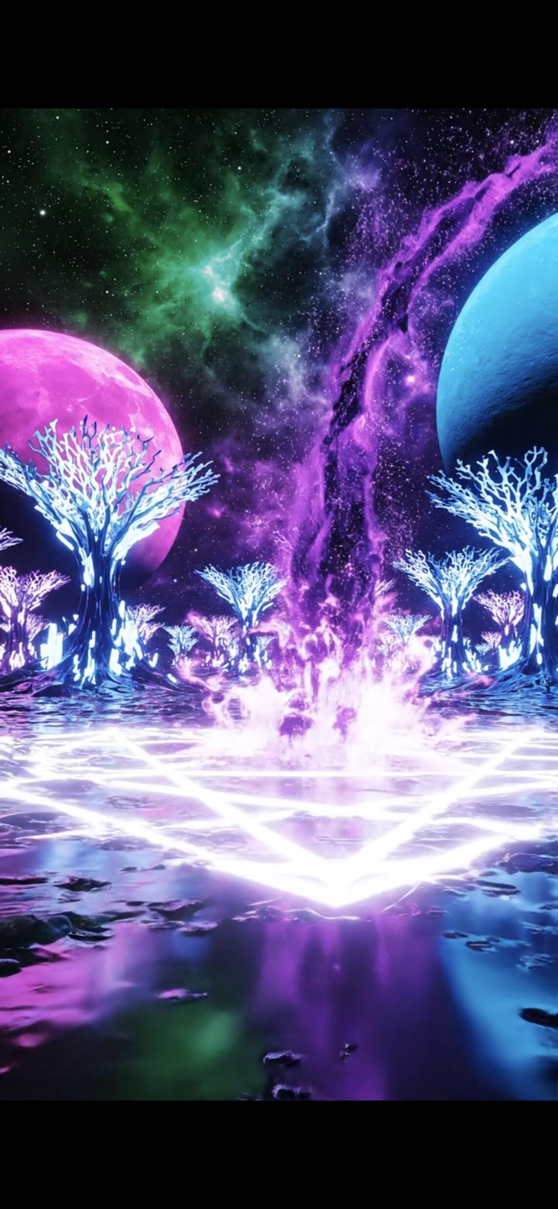 4K Sci-fi Animated Wallpaper | Fantasy Cellphone Lockscreen (digital ...