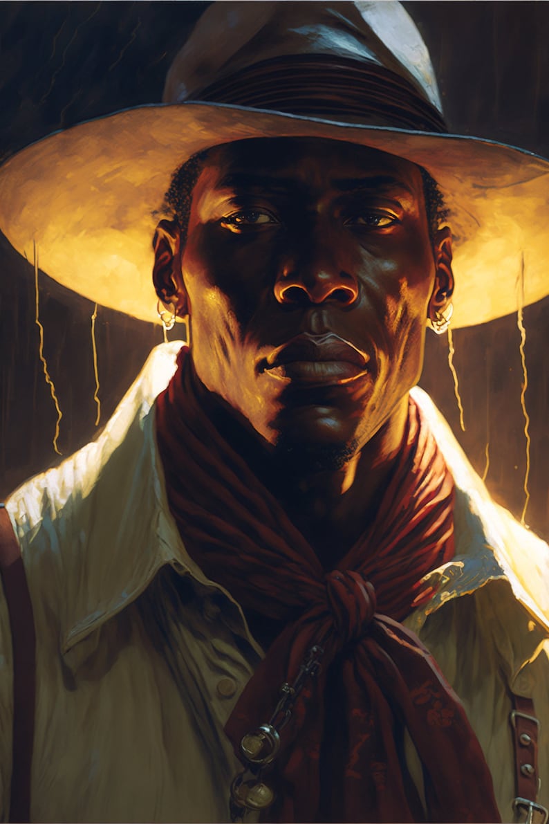 African American Art | Cotton Plantation Art | Black History Month ...