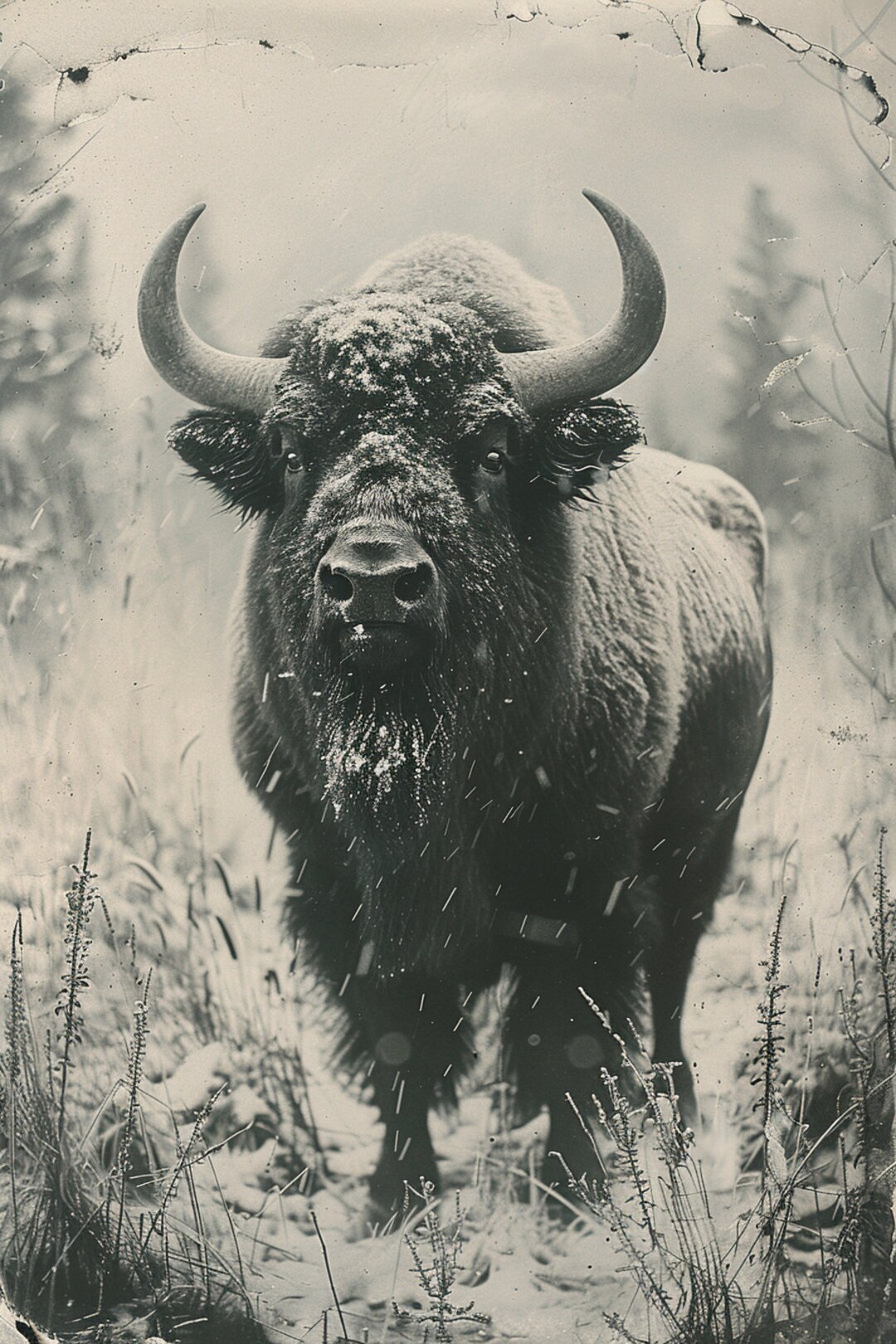 Antique Western Photography | Digital Download Print | Buffalo ...