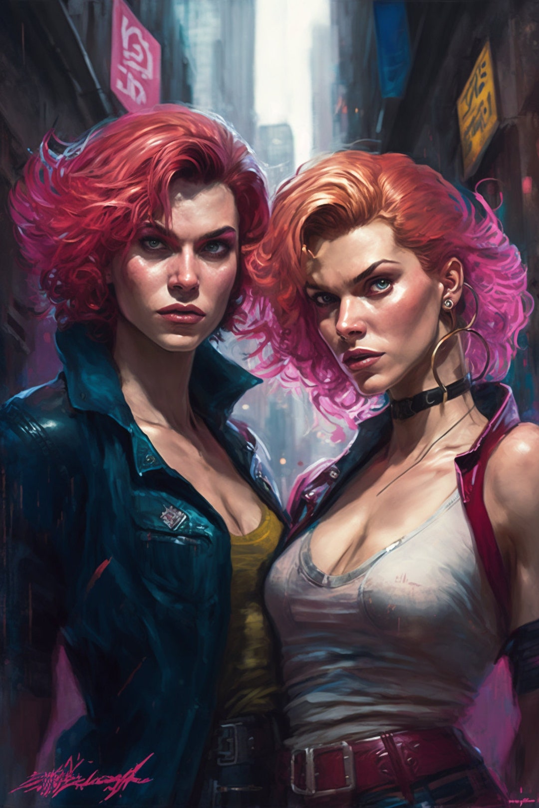 Lesbian Wall Art Digital Art Download Lesbian Art Print Rainbow Art ...