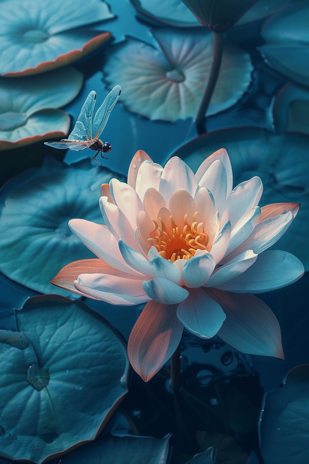Water Lily Photograph | Digital Download Print | Nature Photography ...