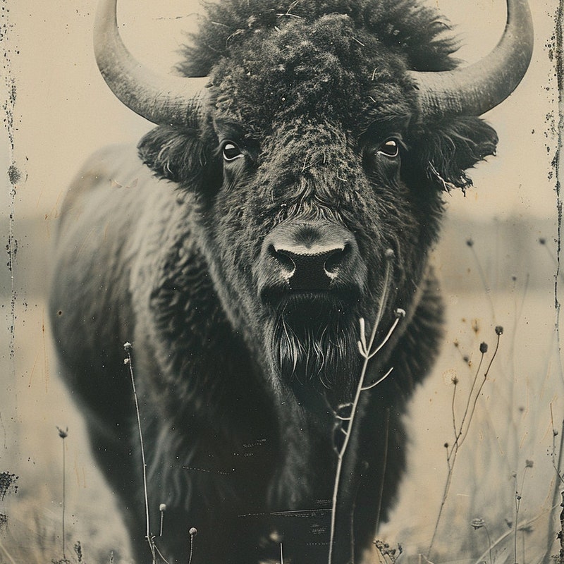 Buffalo Photo - Etsy