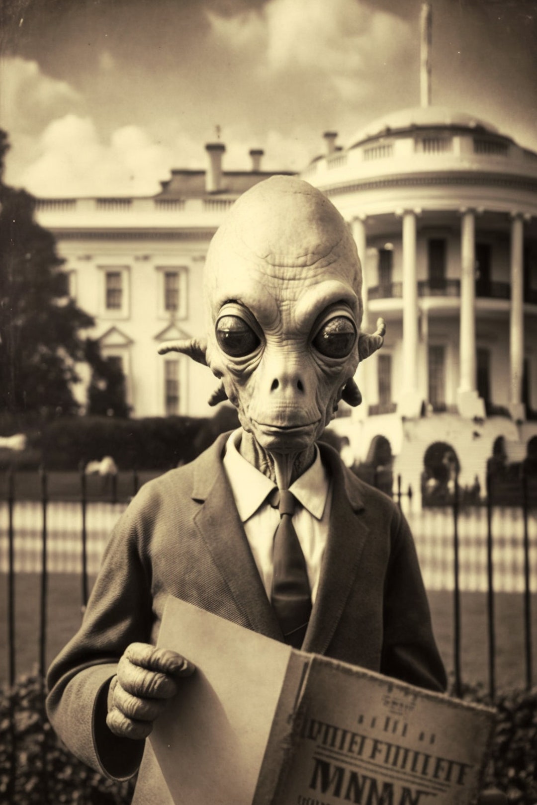 Weird Strange Photo Area 51 Alien Photo Roswell New Mexico Digital ...