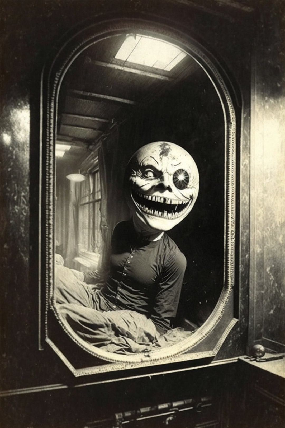Creepy Old Photo Digital Download Print Weird Photography Rare Antique ...