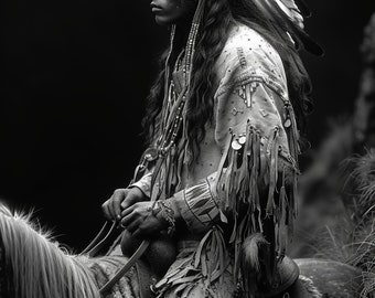 Native American Digital Download Print Indigenous Art Native American ...