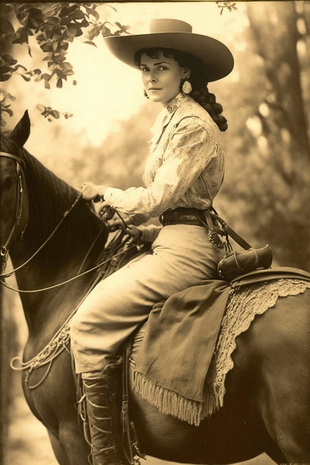 Antique Western Photography Digital Download Print Vintage Cowboy ...