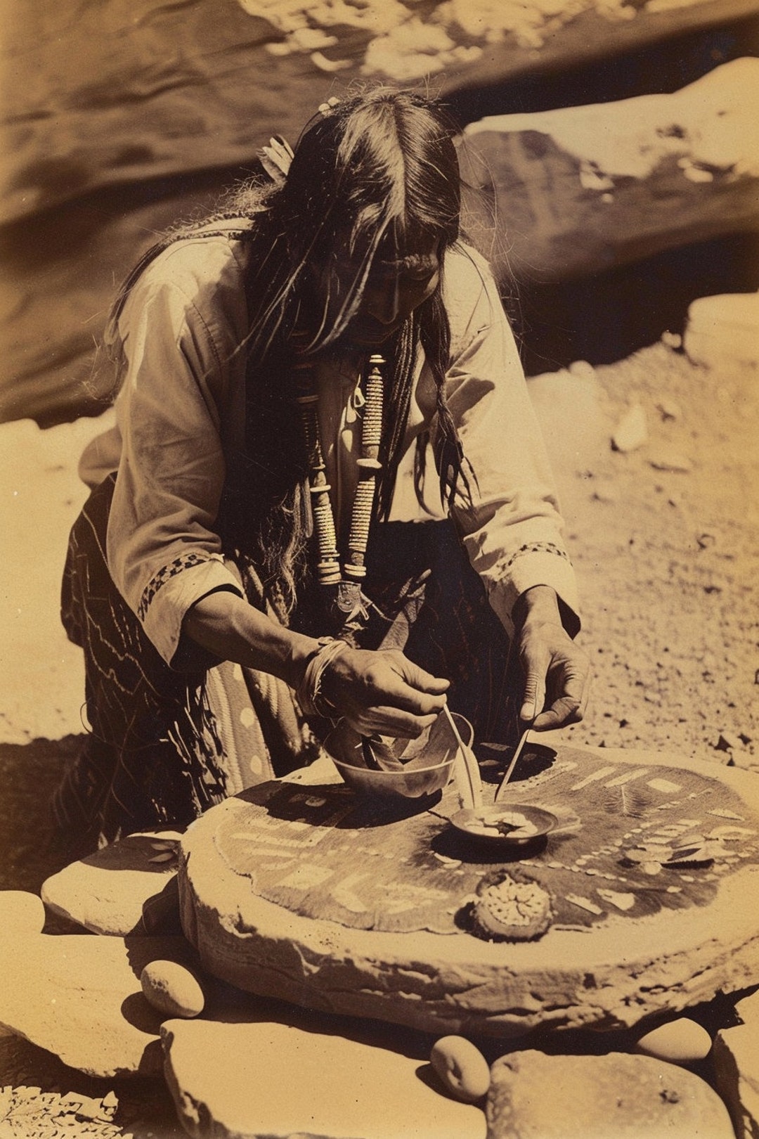 Native American Digital Download Print Indigenous Art Native American ...