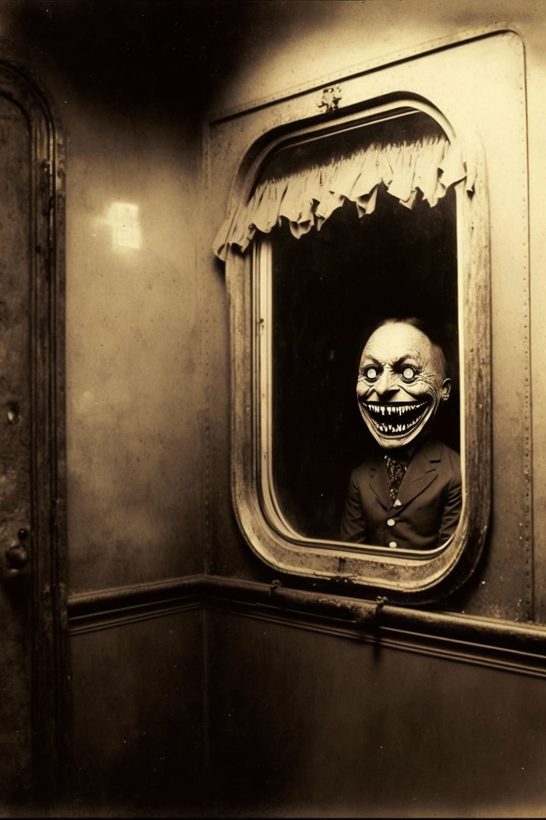Creepy Old Photo Digital Download Print Ai Art Weird - Etsy