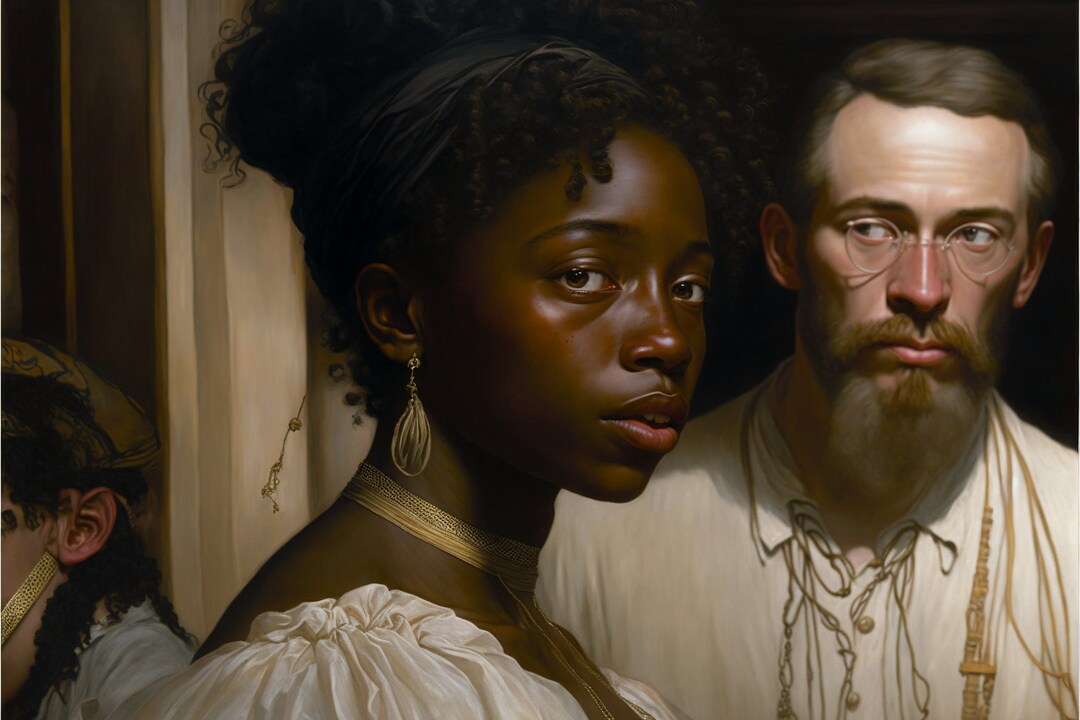 African American Art Cotton Plantation Art Black History Month Black ...