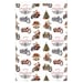 Vintage Biker Christmas Wrapping Paper ROLL, Motorcycle Gift Wrap ...