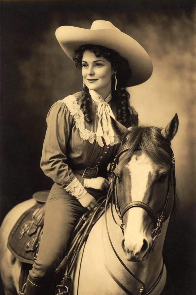 Antique Western Photography | Digital Download Print | Vintage Cowboy ...