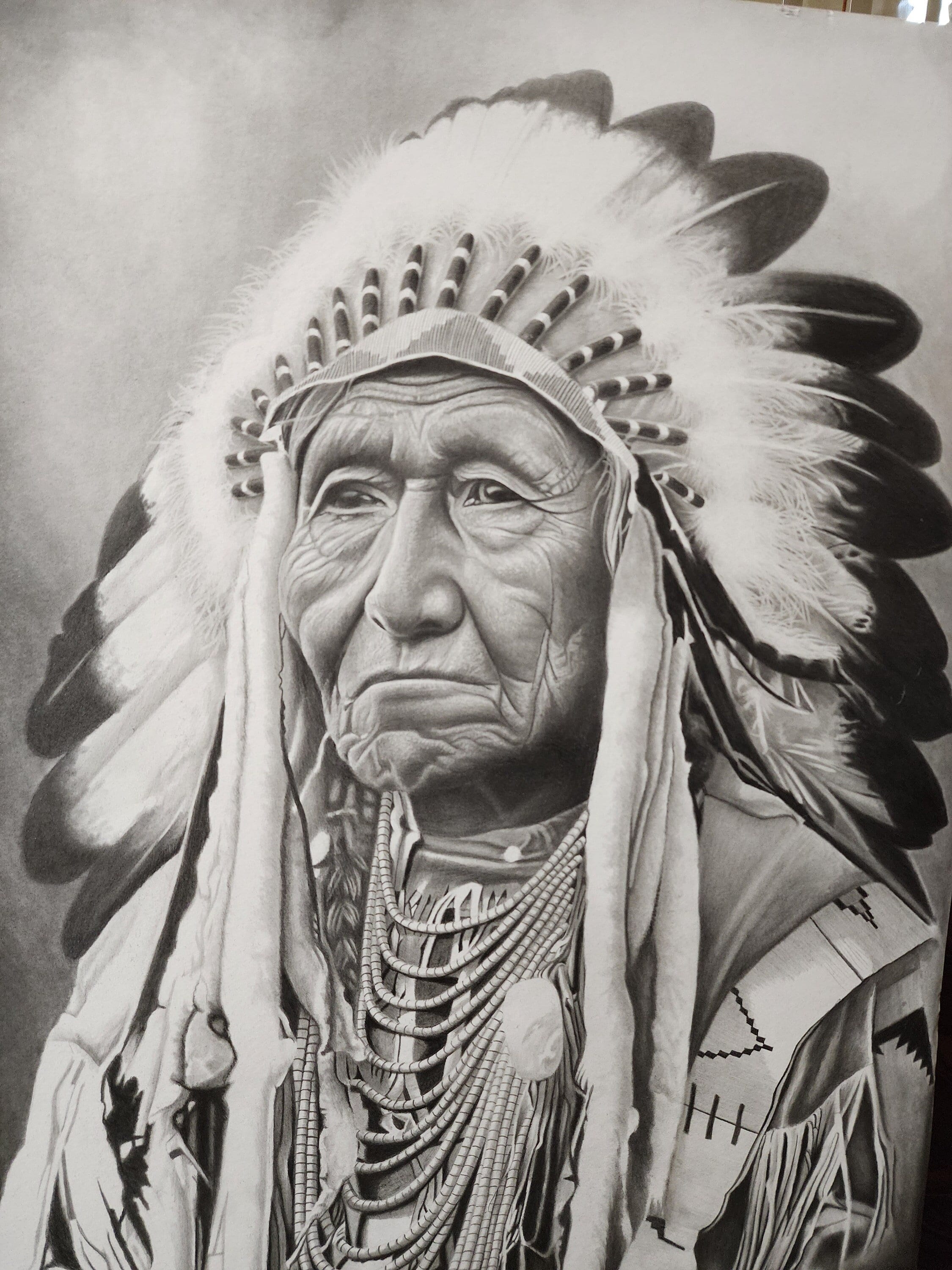 Native American Indians Drawings
