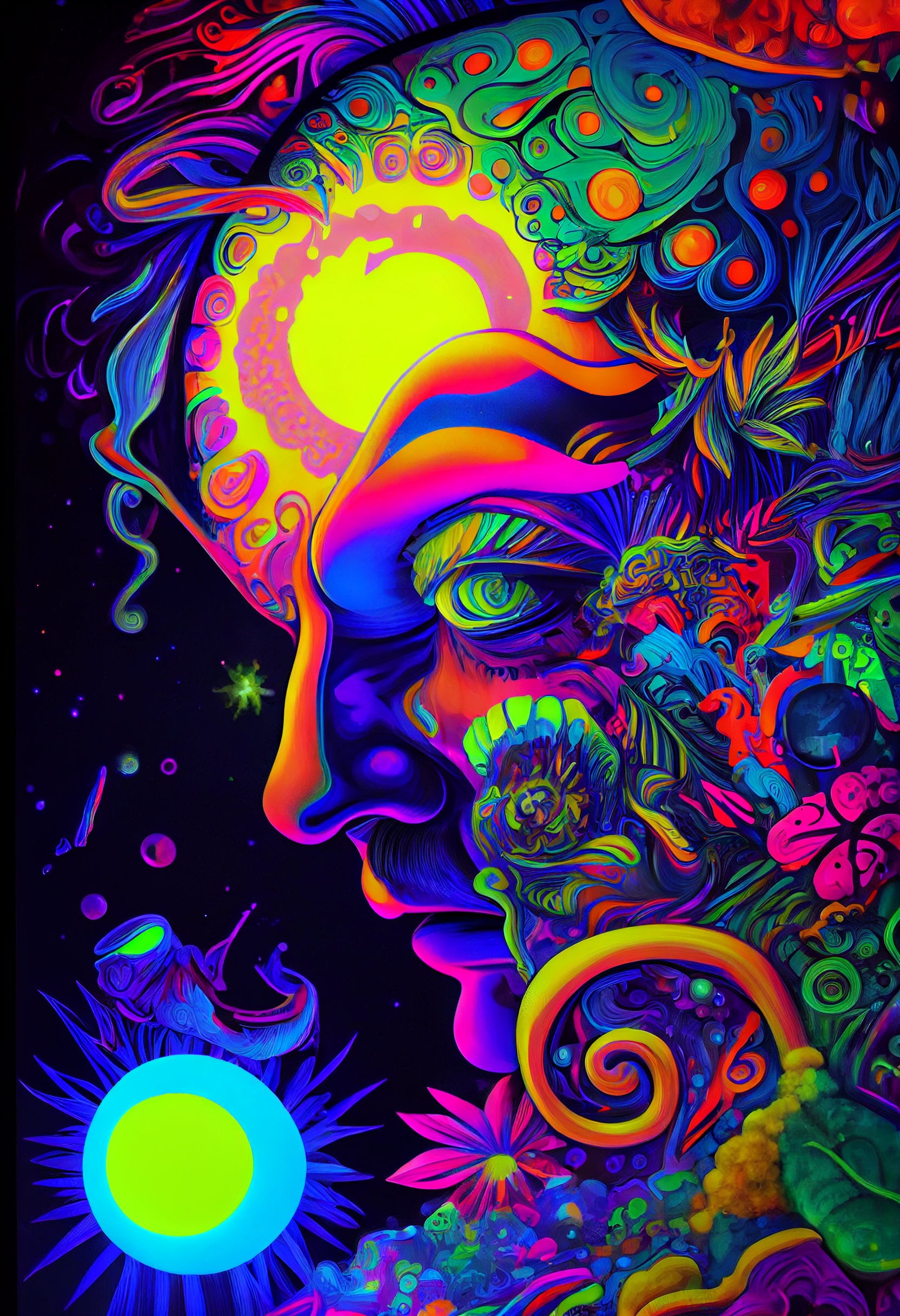 Trippy Artwork Wallpaper