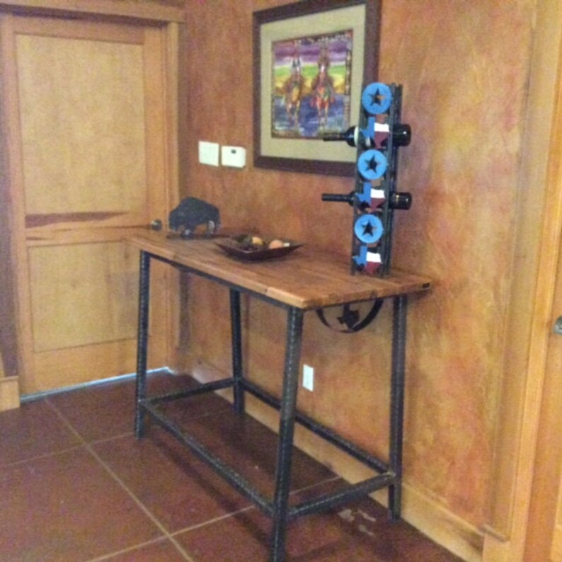 Hand Made Rustic Indoor/outdoor Bar Table - Etsy