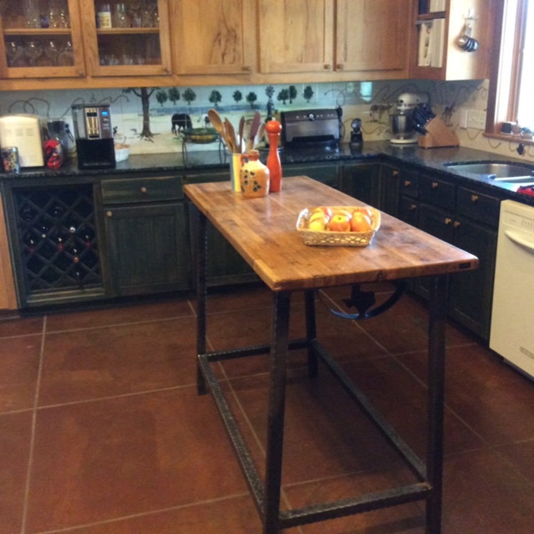 Hand Made Rustic Indoor/outdoor Bar Table - Etsy