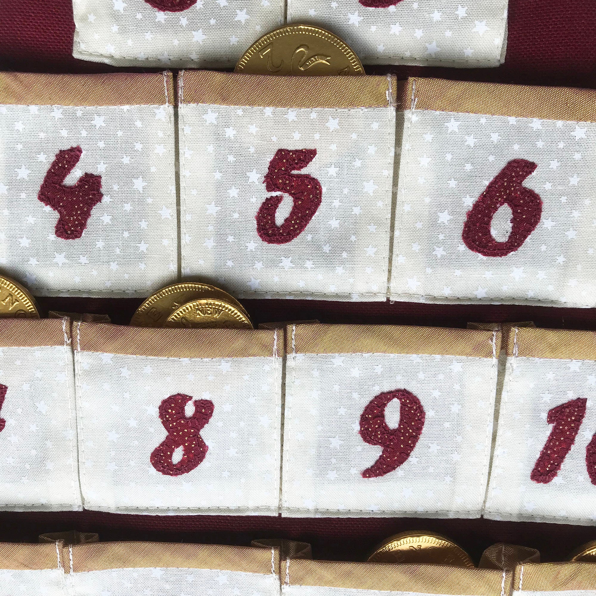 Advent Calendar Sewing Pattern Pdf Fabric Refillable - Etsy