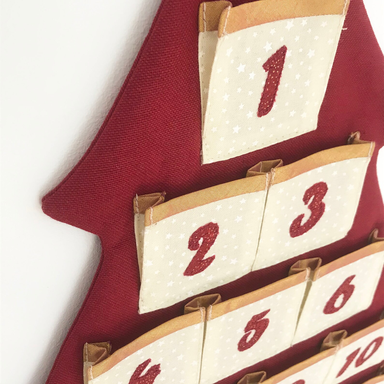 Advent Calendar Sewing Pattern Pdf Fabric Refillable - Etsy