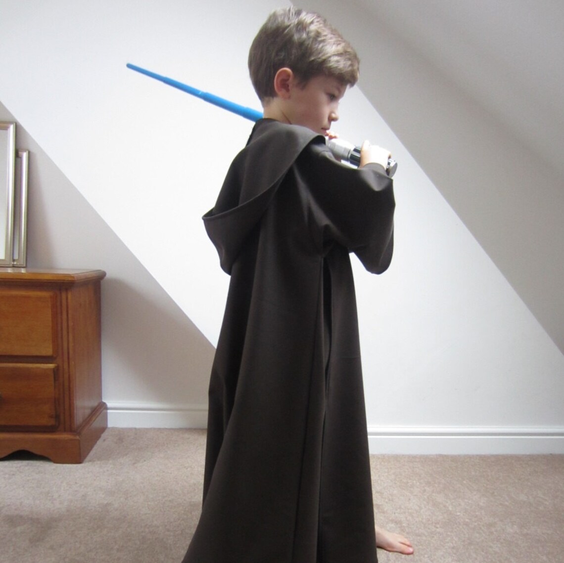 Jedi Robe Sewing Pattern Pdf Star Wars Cloak Luke Skywalker - Etsy France