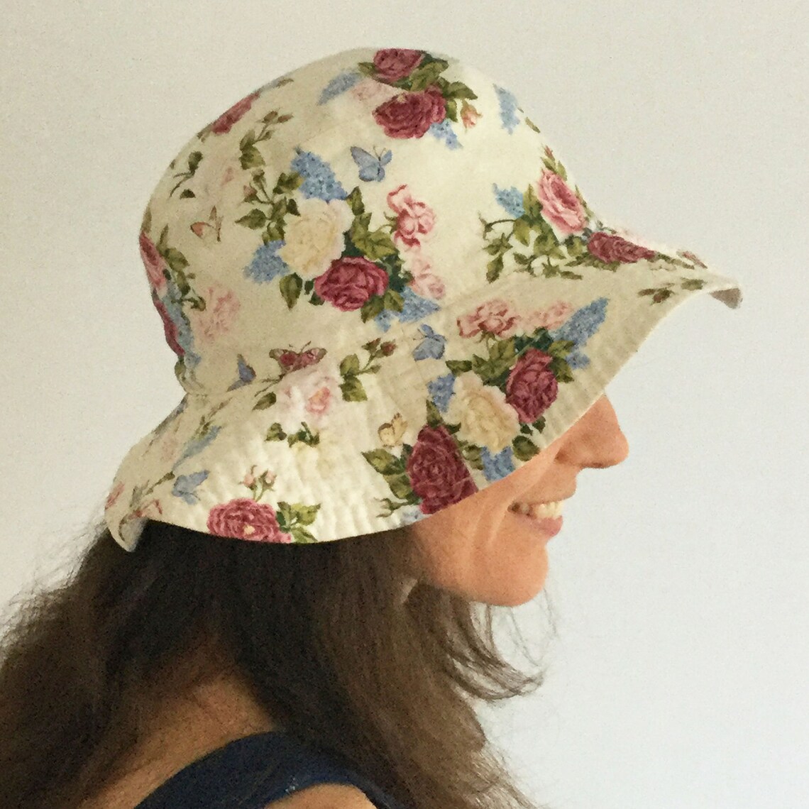 Sun Hat Sewing Pattern Pdf Reversible Beach Garden - Etsy