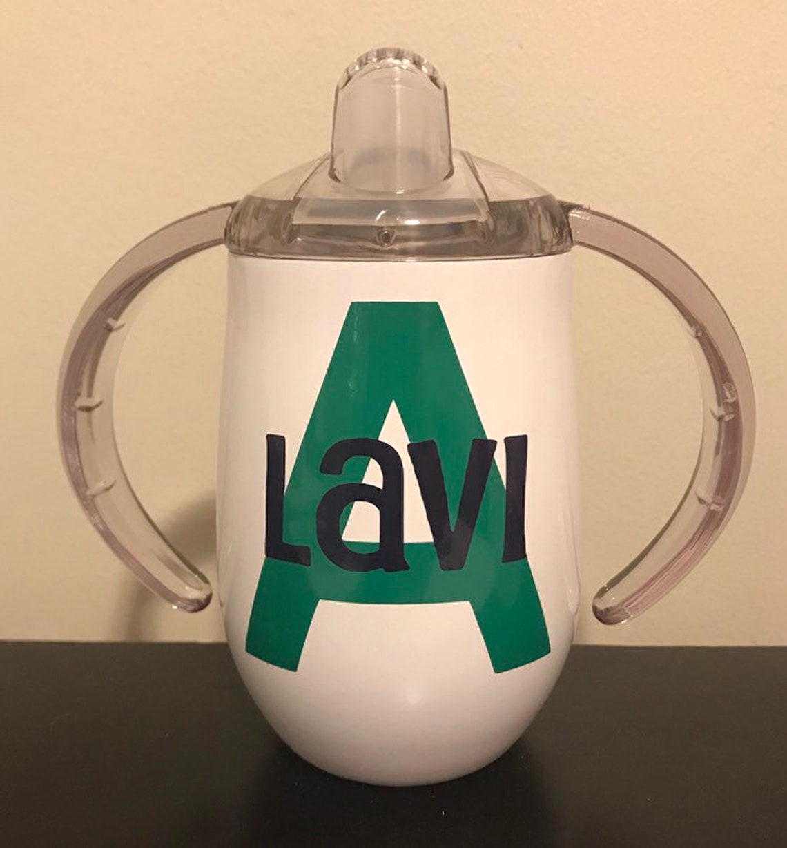 Initial & Name Sippy Cup Personalized / Stainless Steel - Etsy
