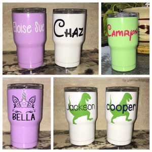 Custom Kid Tumbler, Toddler Cup, Stainless Steel, Birthday Gift, Custom ...