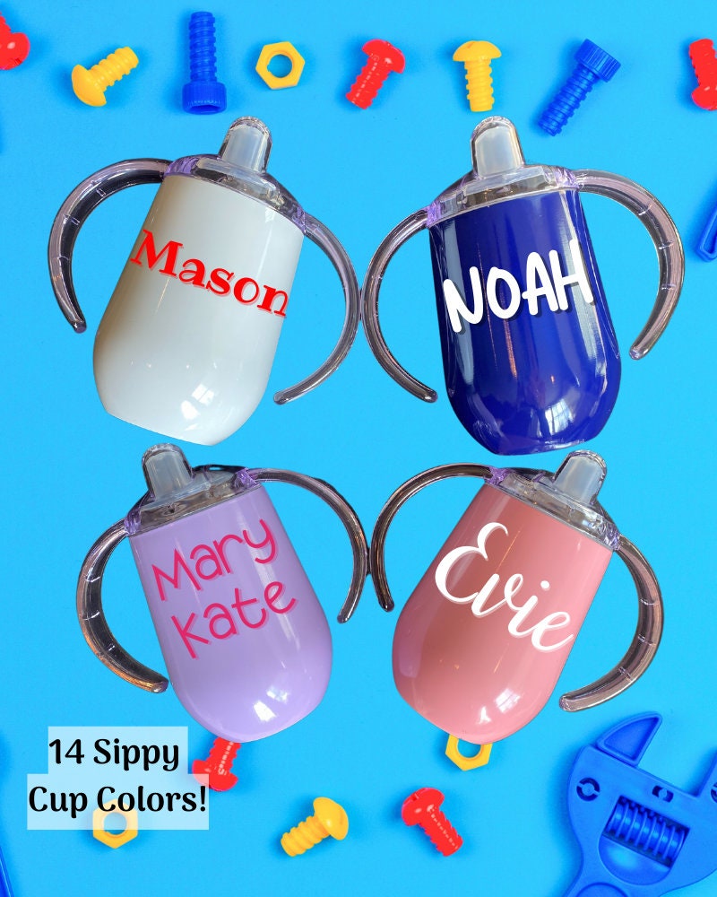 Custom Sippy Cup Stainless Steel Toddler Cup Birthday Gift - Etsy