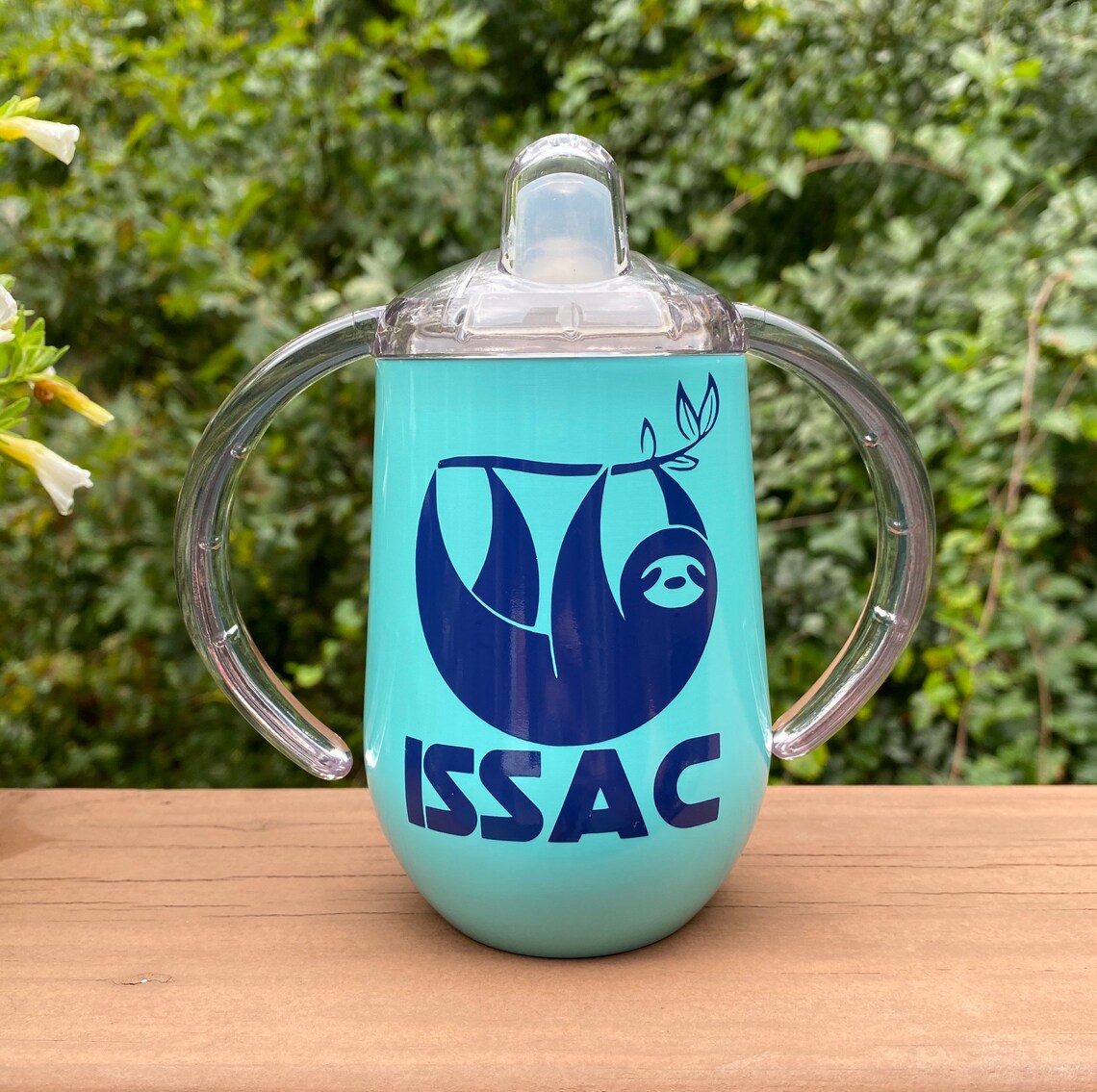 Sloth Sippy Cup Personalized With Name / Stainless Steel - Etsy