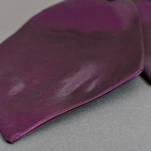 Purple Taffeta Cravat - Etsy
