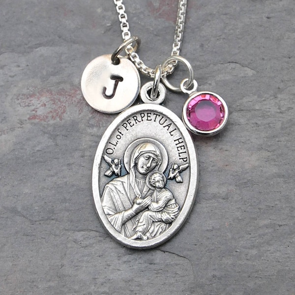 Our Lady of Perpetual Help Necklace - Etsy