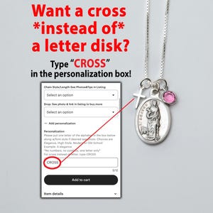 Saint St Martin De Porres Necklace - Personalized Initial Charm ...