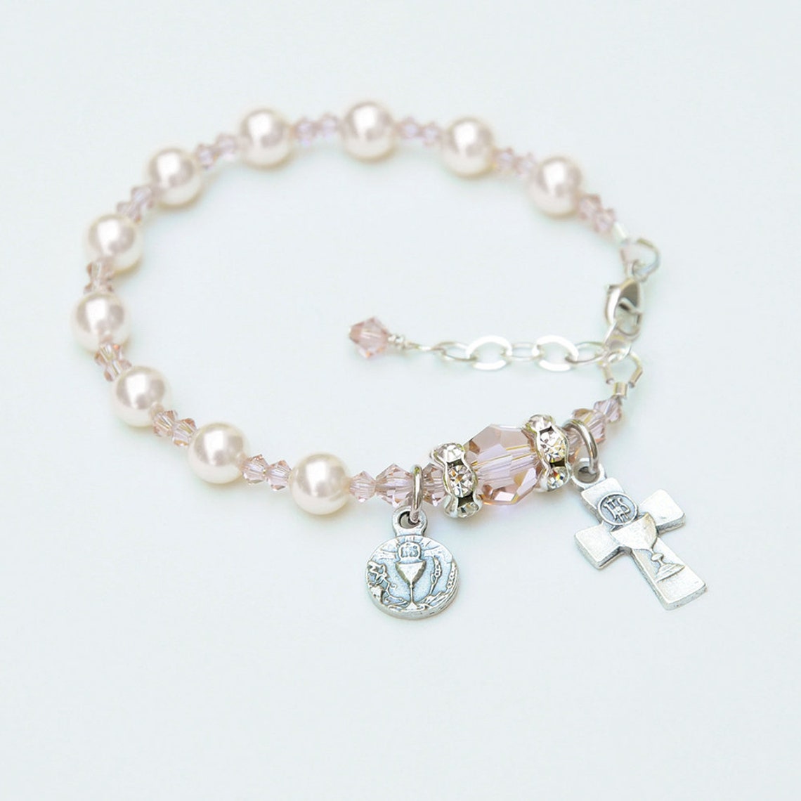 First Holy Communion Gift for Girls Ivory Cream Pearl and - Etsy