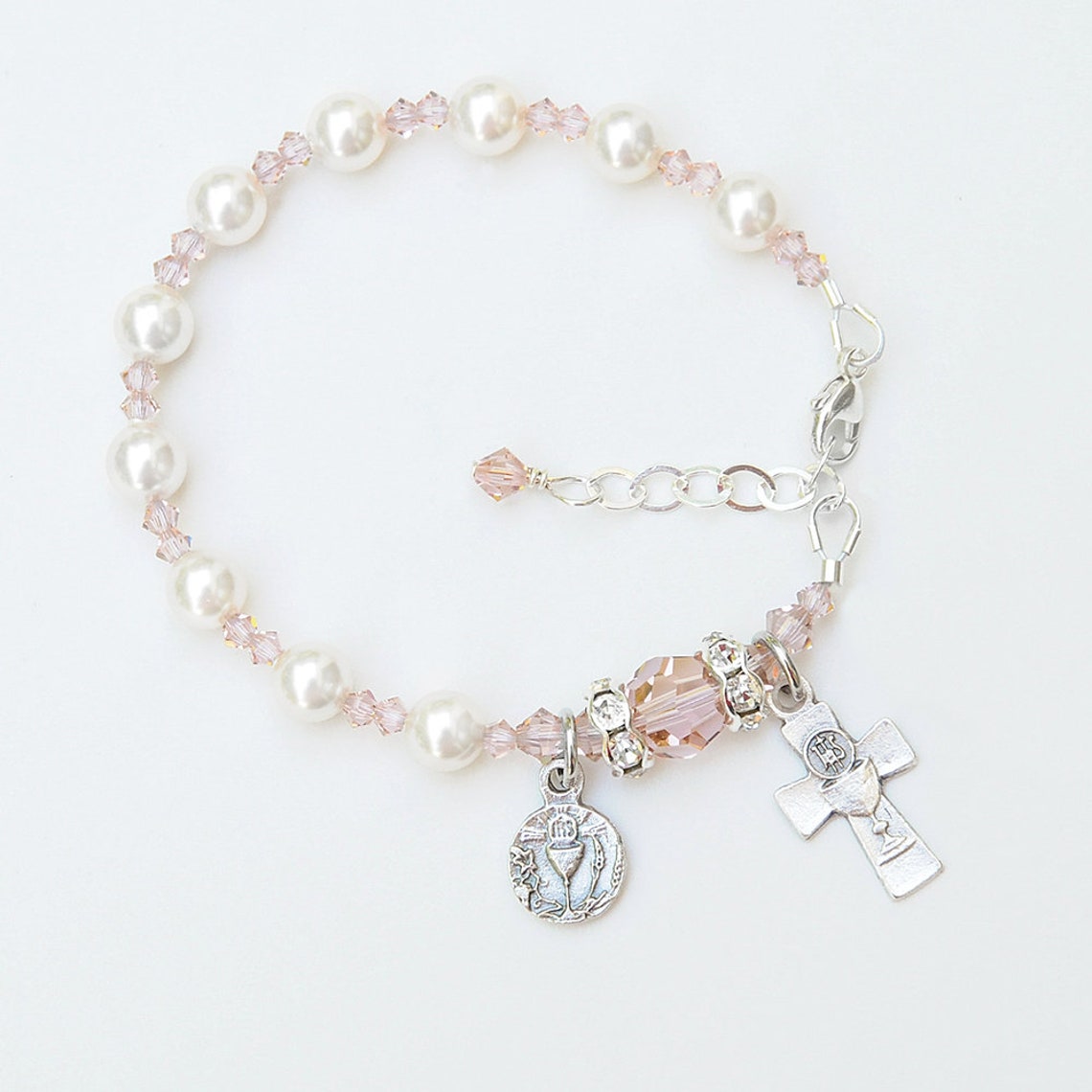 First Holy Communion Gift for Girls - Ivory Cream Pearl and Vintage ...