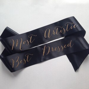 Award Sash - Event Sash - Contest Sash - Custom Sash - Award Prize ...