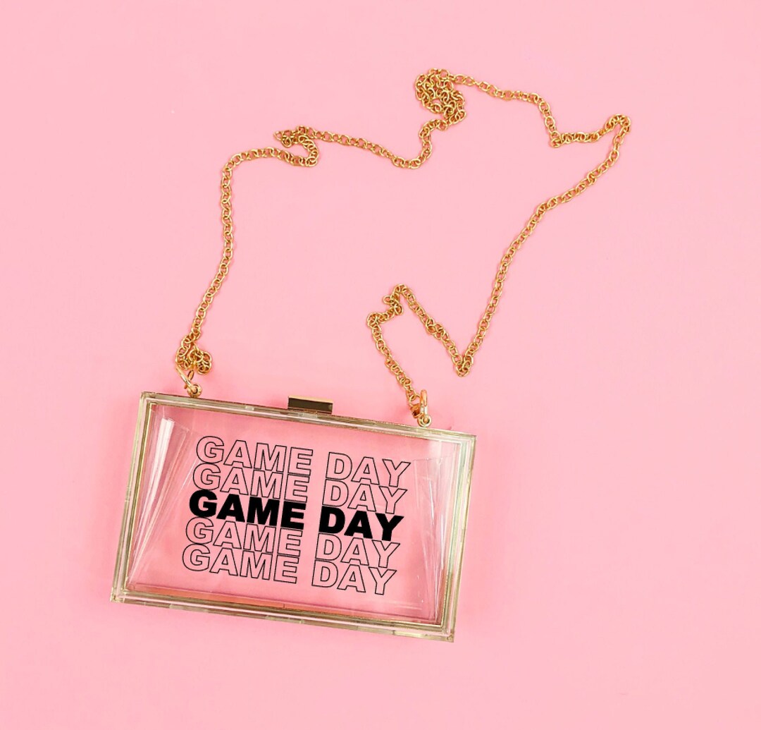 Game Day Bag - Stadium Purse - Nfl Purse - Tailgate Bag - Game Day ...