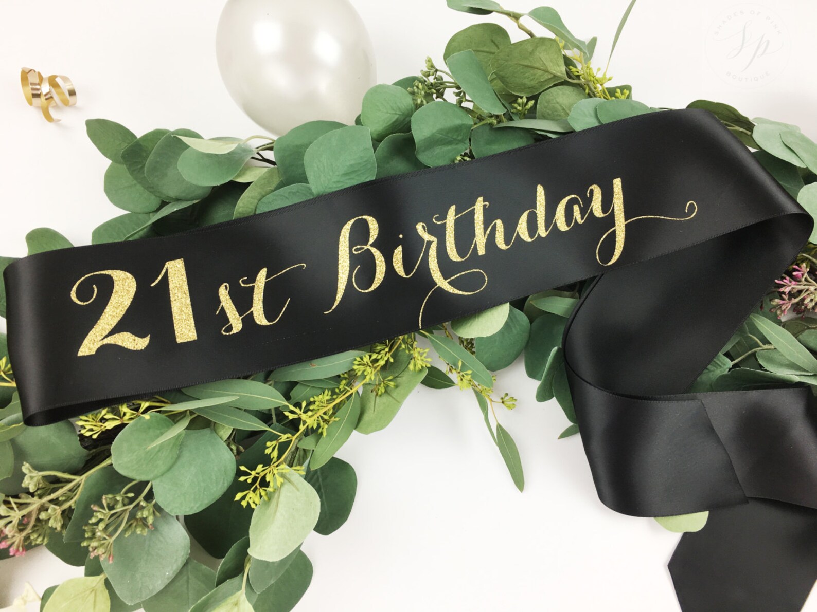 21st Birthday Sash Finally 21 Twenty First Birthday Sash | Etsy