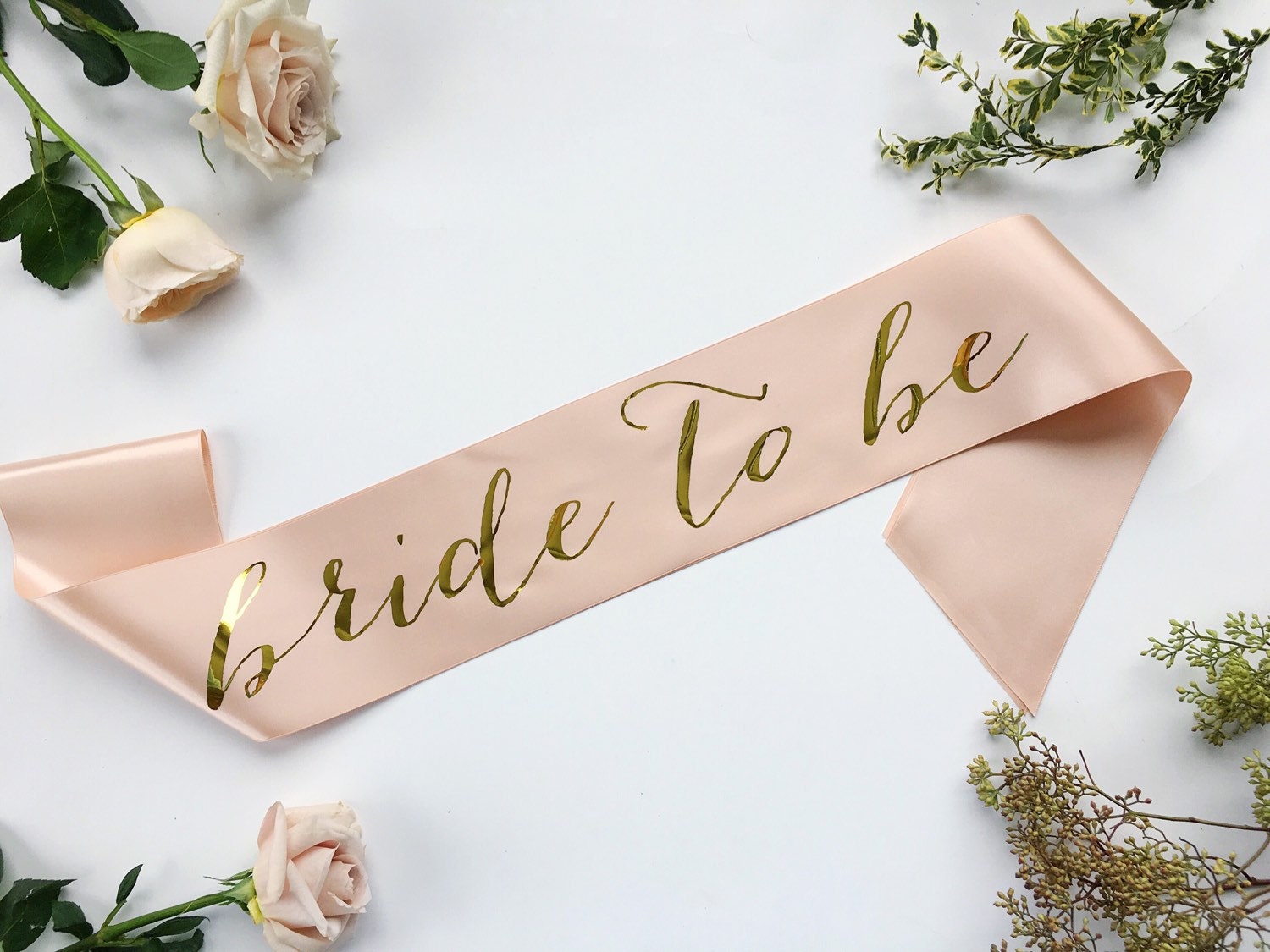 Bride To Be Sash Bachelorette Sash Bridal Party Bridal Etsy