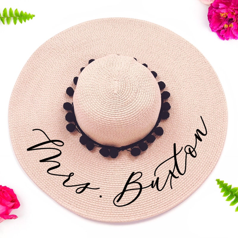 Custom Beach Hat - Etsy
