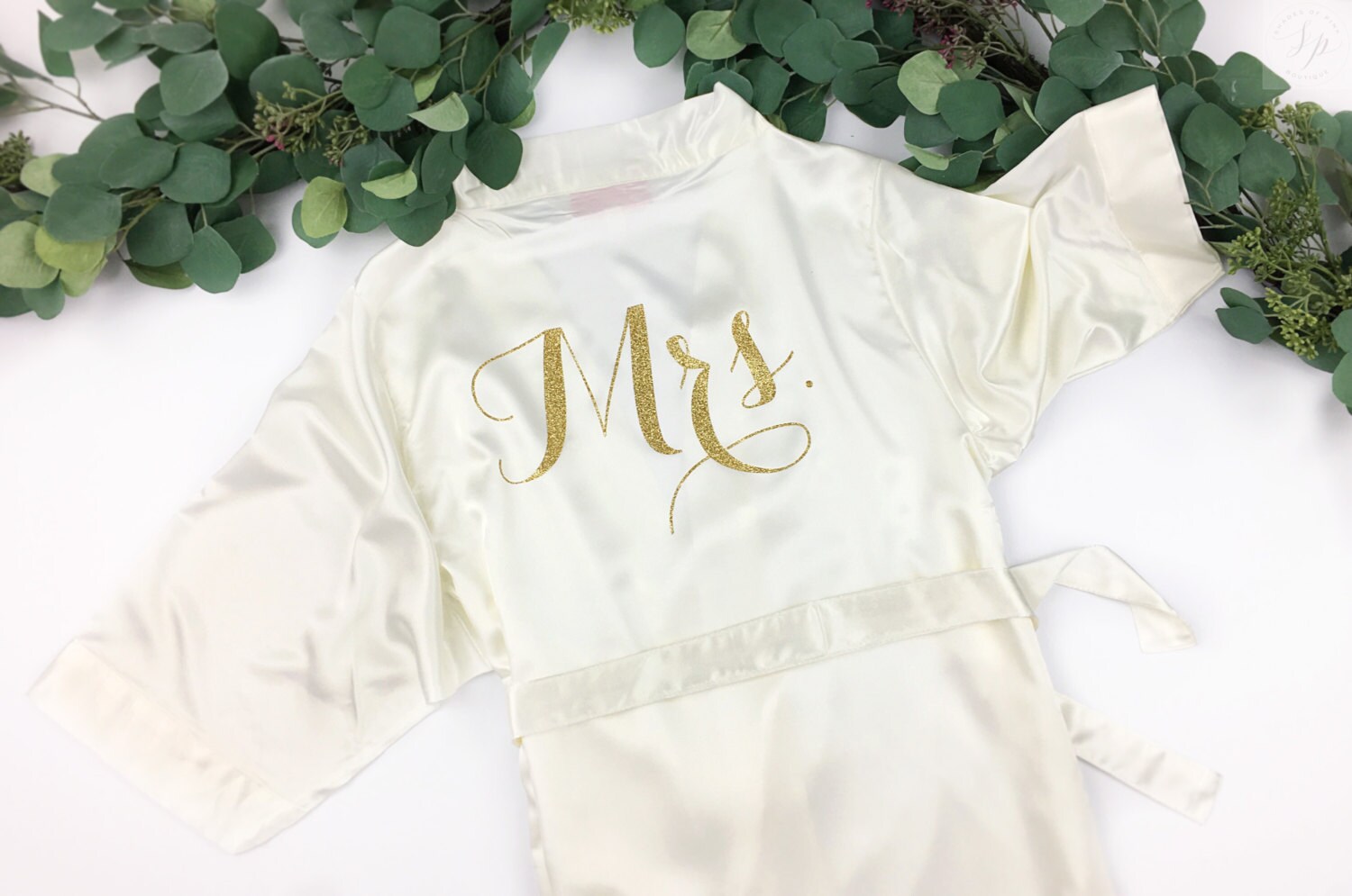 Bride Robe Wedding Day Robe Glitter Bridal Robe Bride | Etsy