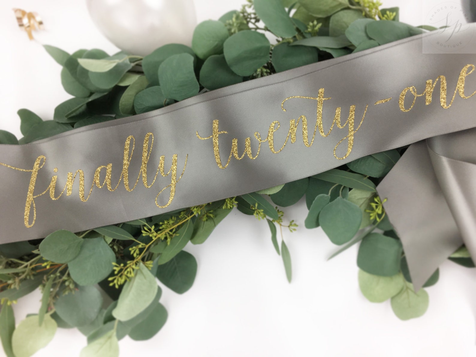 21 Birthday Finally 21 Sash Finally Legal Sash 21st | Etsy