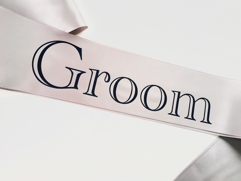 Groom Sash Bachelor Party Sash Satin Sash Groom to Be - Etsy