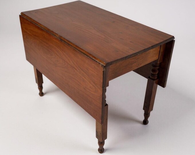 Prim Primitive Oak Drop Leaf Table - Etsy