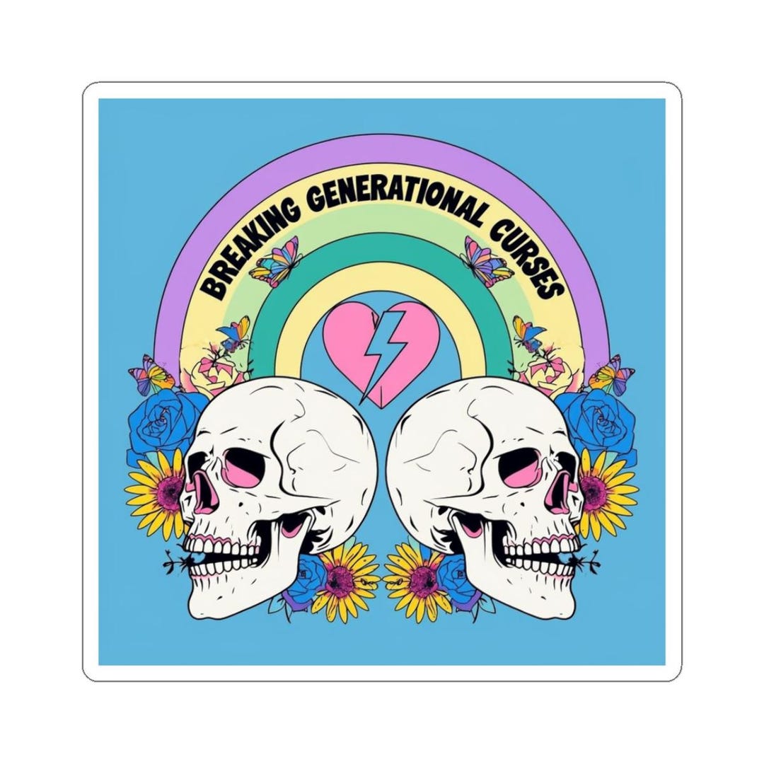 Breaking Generational Trauma Sticker – Funny Mental Health Gift - Etsy