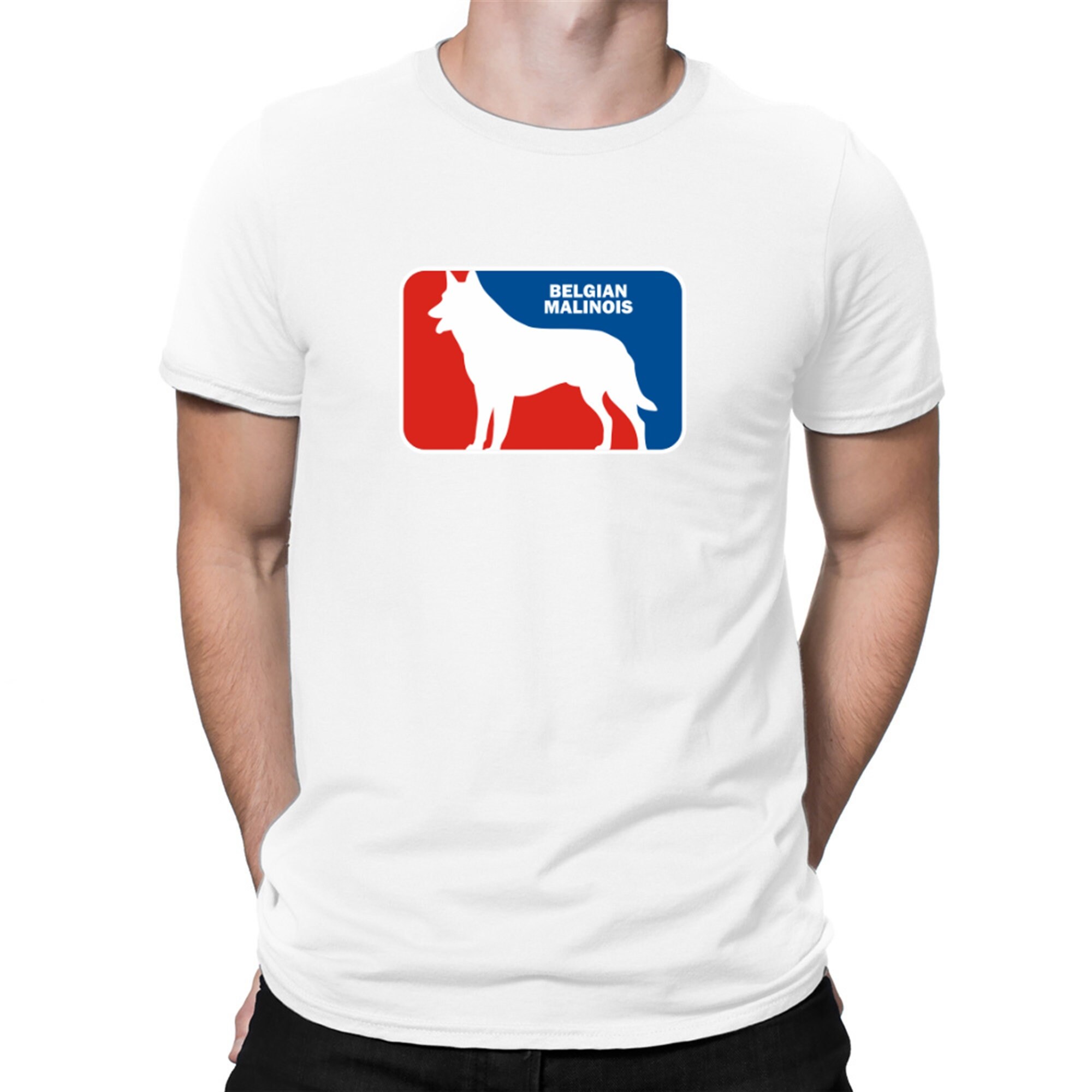 Belgian Malinois Sports Logo t-shirt | Etsy