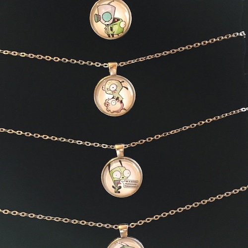 Invader Zim Minimalist: Zim & Gir Set | Etsy