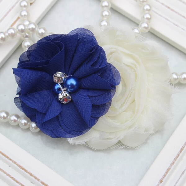 Royal Blue Hair Clip - Etsy