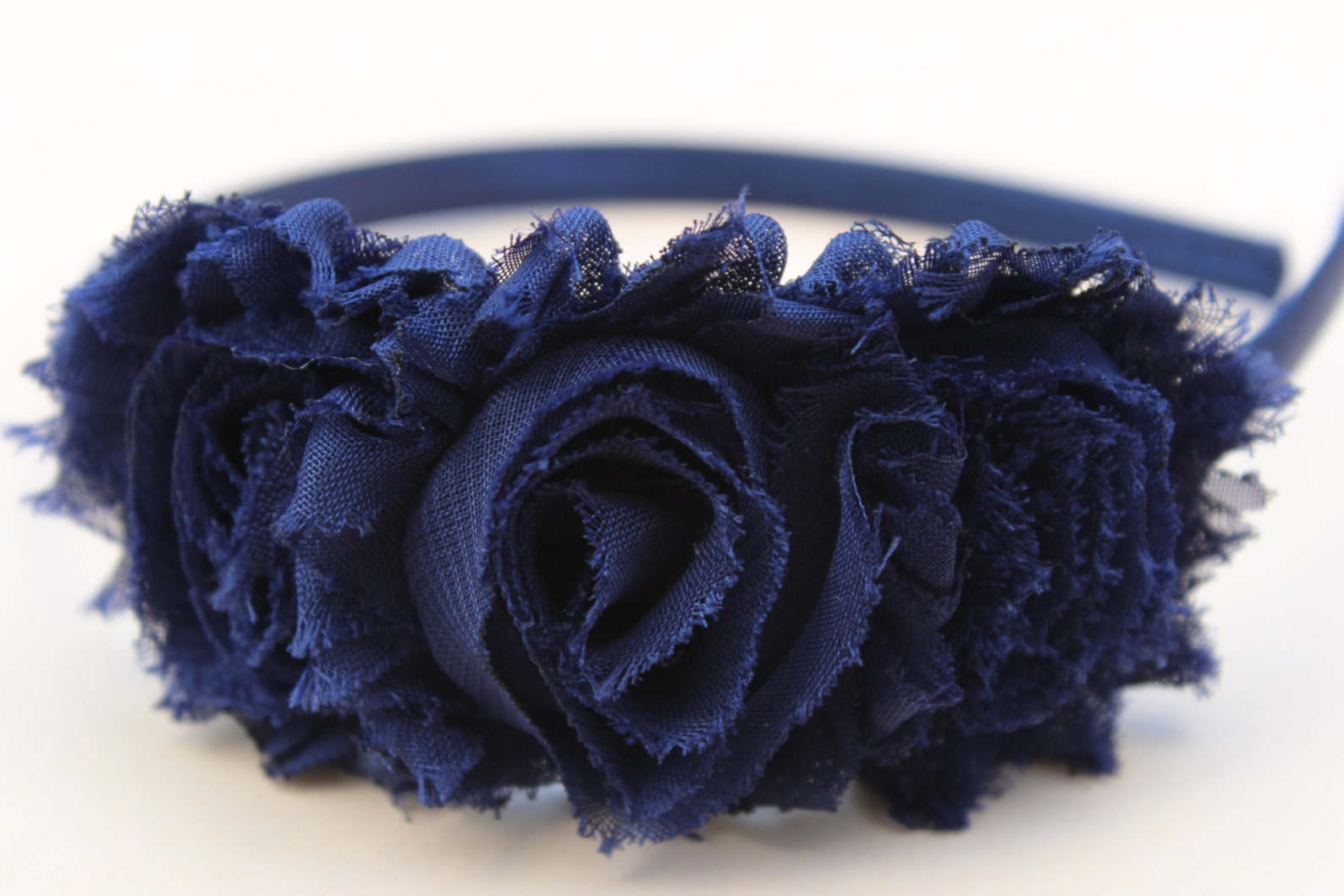 Navy Blue Headband Hair Accessories Hard Headband Satin - Etsy